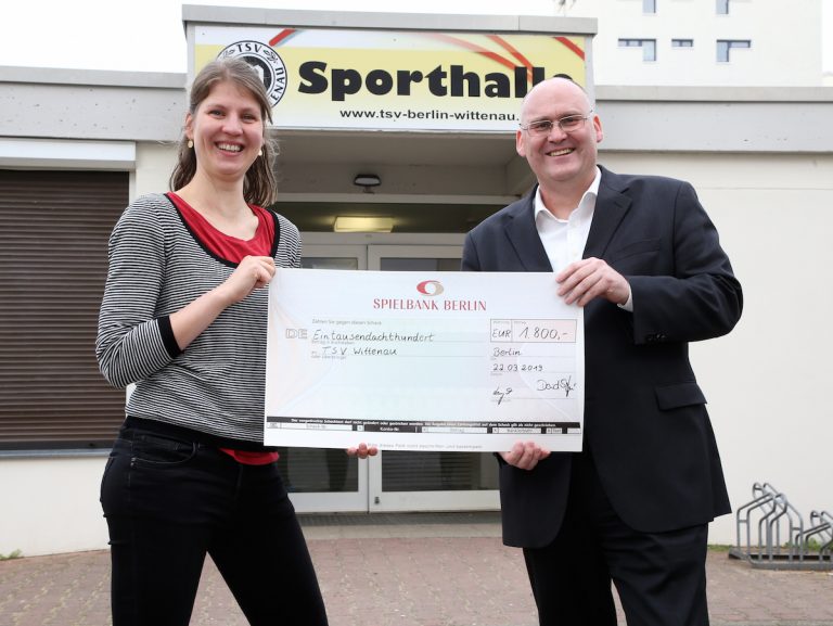 Spielbank Berlin und Landessportbund unterstützen Reinickendorfer TSV ...