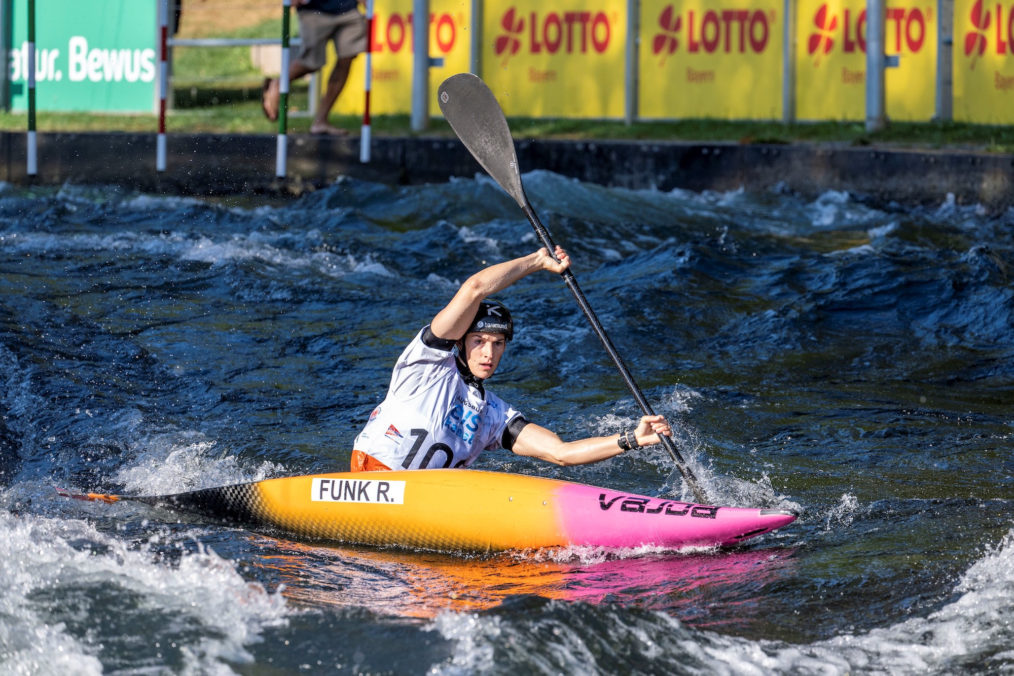Staatliche Lotterie- und Spielbankverwaltung ist Sponsor der Kanuslalom ...